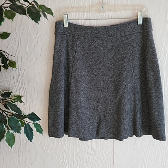 Kenar | Skirts | Heathered Grey Comfy A Line Stretchy Skirt | Poshmark